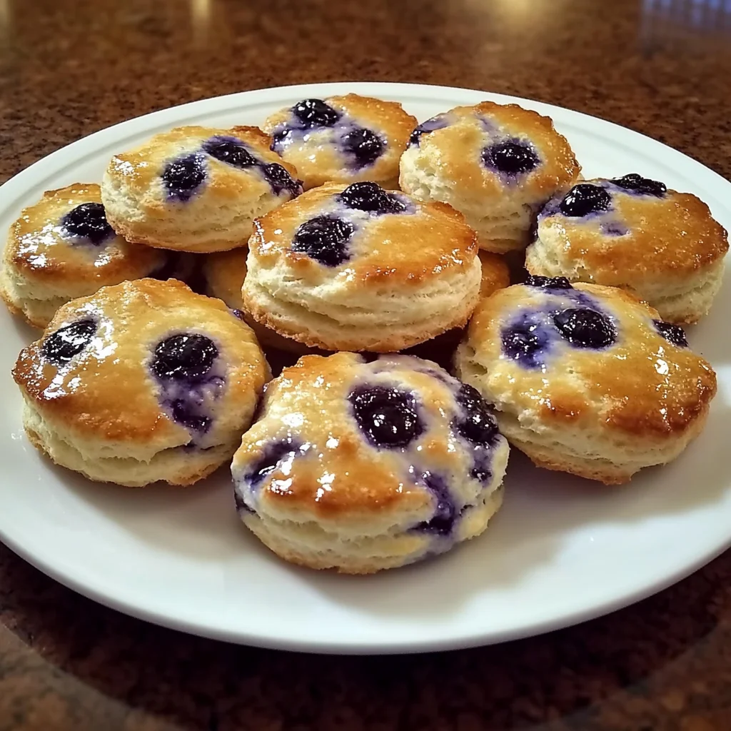 Grandma's Secret Easy Sweet Blueberry Biscuits (Ready in 20 Minutes!)
