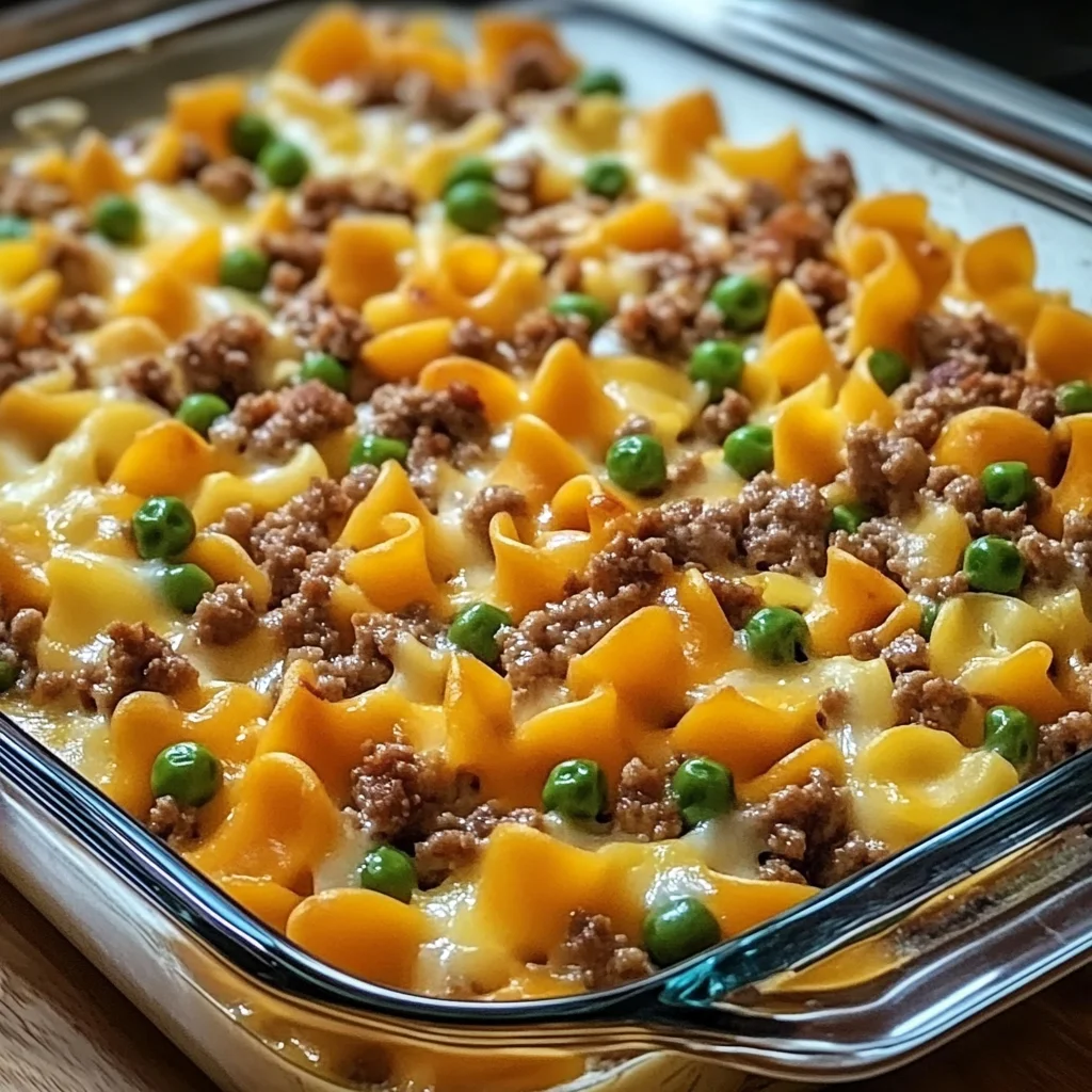 Amish Sunday Savior Casserole: Easy Comfort Beef Noodle Dinner