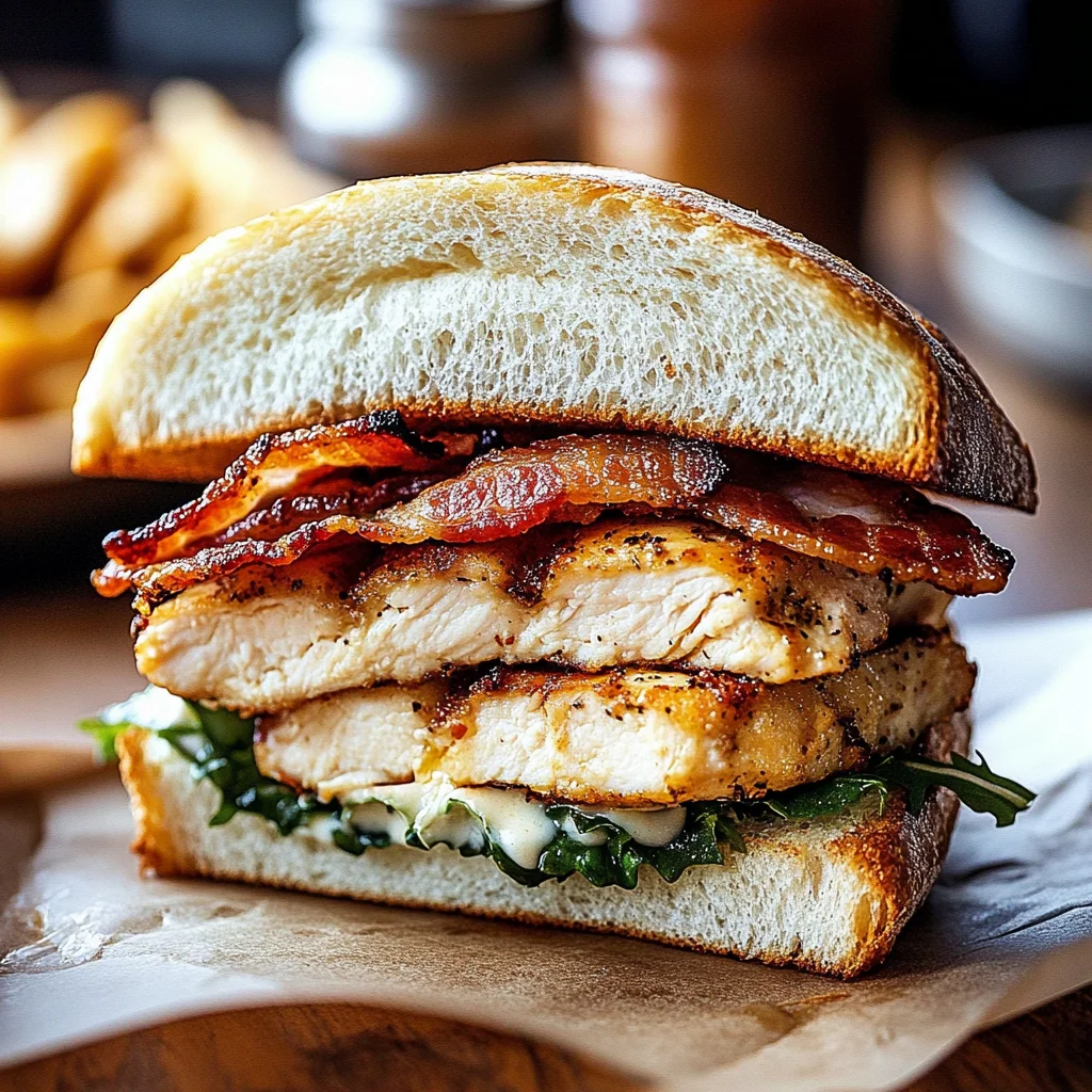 Crispy Bacon Ranch Chicken Melt: Ultimate Comfort Sandwich