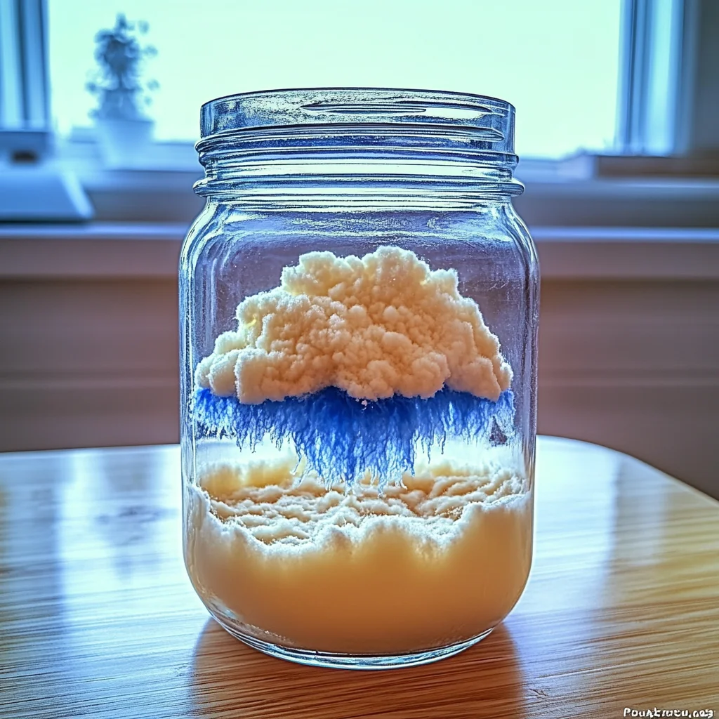 Make a Magical Rain Cloud in a Jar: Easy DIY Fun