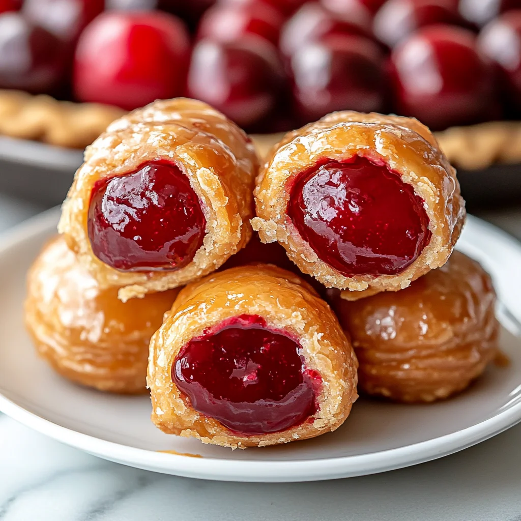 Easy Crescent Roll Cherry Pie Bites (Ready in 20 Minutes!)
