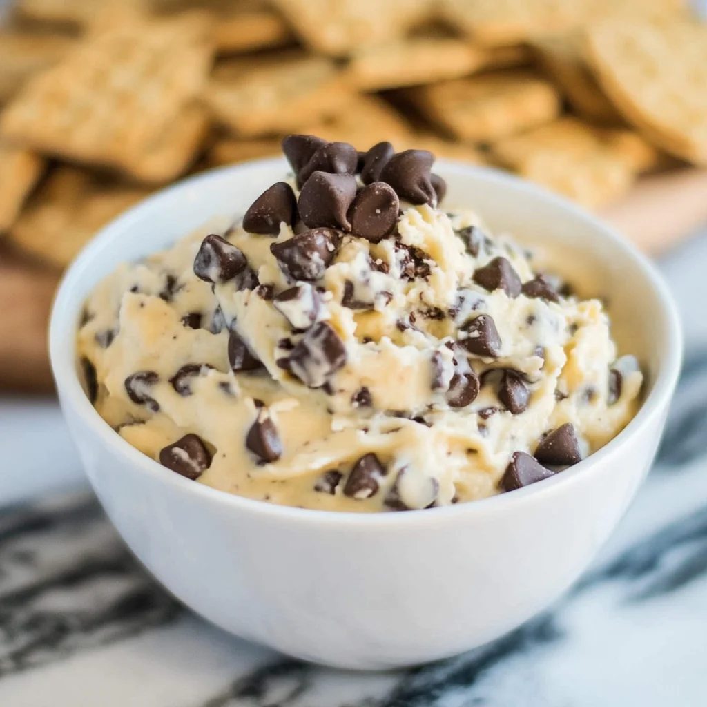Easiest Edible Cookie Dough Dip Recipe | No-Bake & Safe