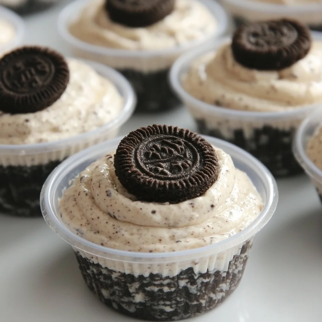 Dreamy No-Bake Cookies & Cream Dessert Cups: Easy Recipe