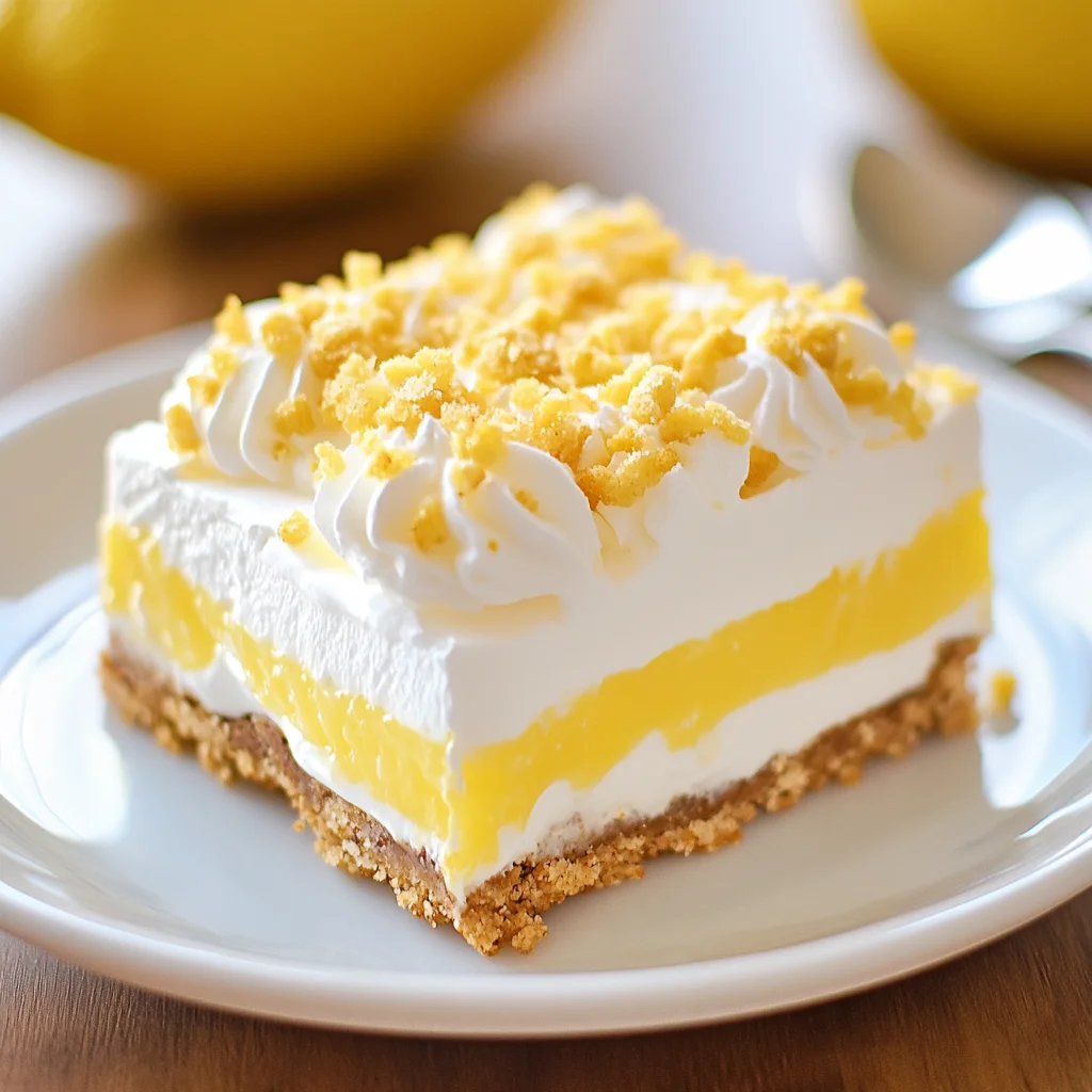Heavenly No-Bake Lemon Oreo Dessert | Quick & Easy Recipe