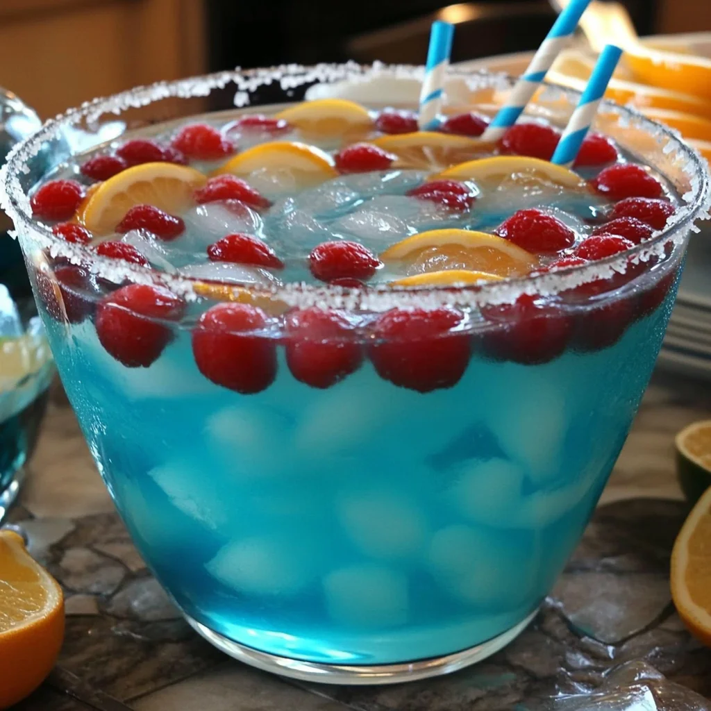Easy Shark Tank Party Punch Recipe: Fun Blue Drink for Parties