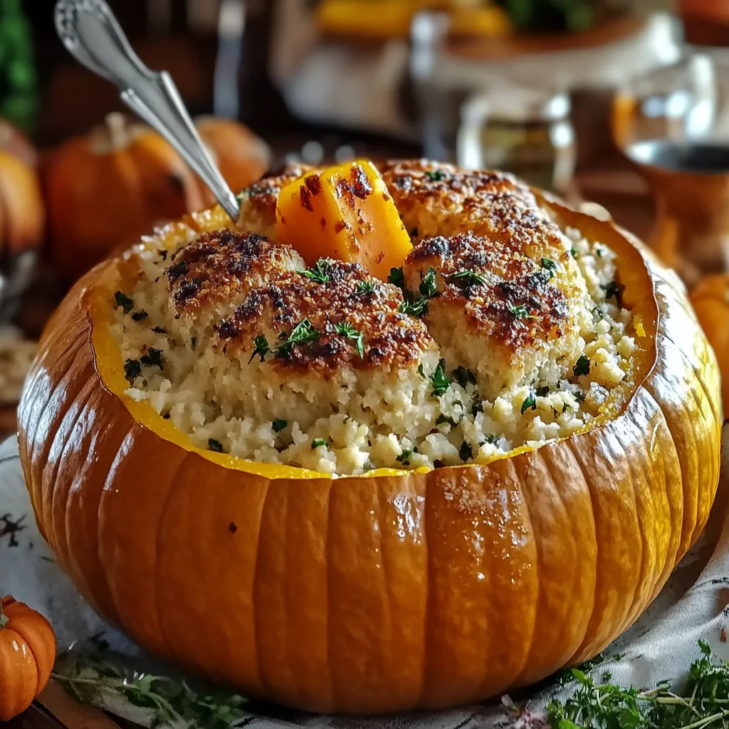 Delicious & Easy Dinner in a Pumpkin: A Cozy Fall Recipe