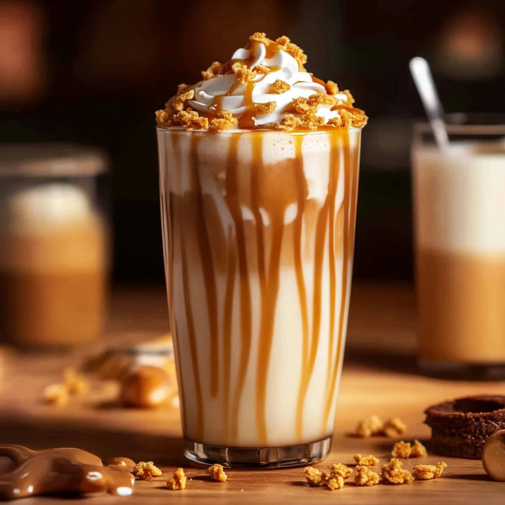 Ultimate Starbucks Copycat Caramel Ribbon Crunch Frappuccino Recipe