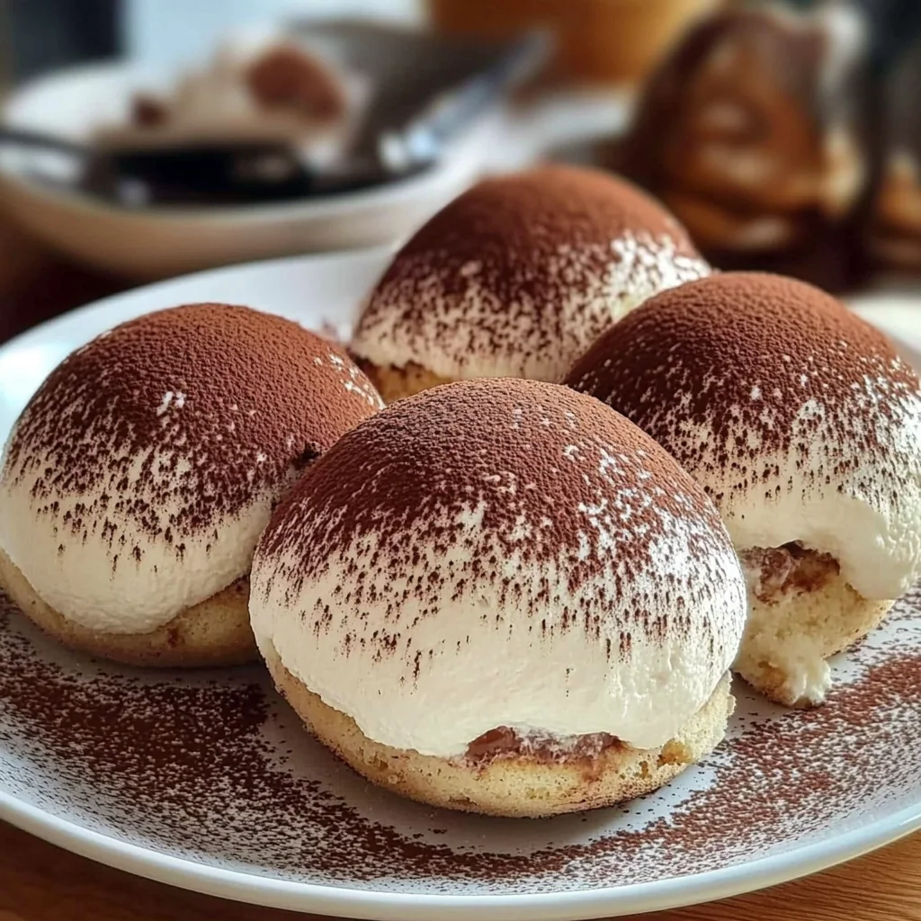 Easy No-Bake Tiramisu Domes | Quick Individual Dessert Recipe
