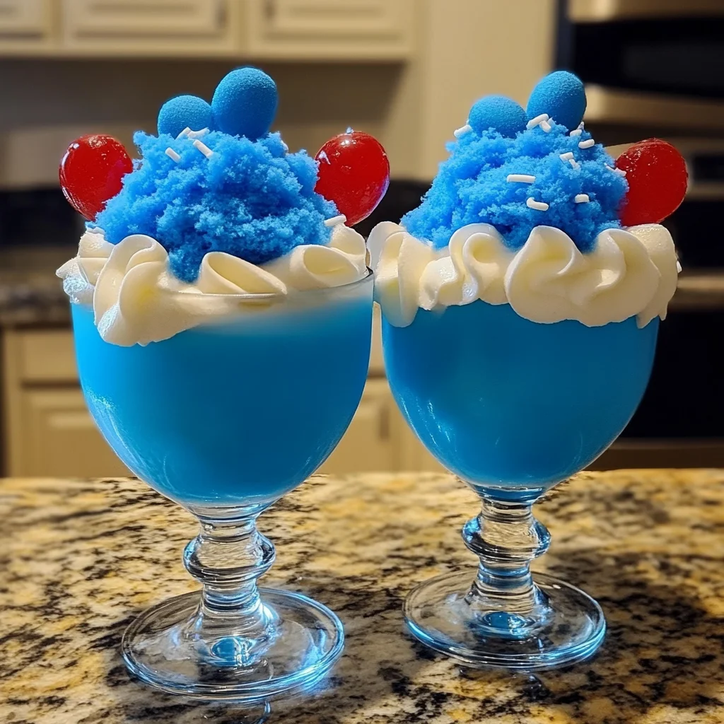 Easy Drunken Papa Smurf Cocktail Recipe
